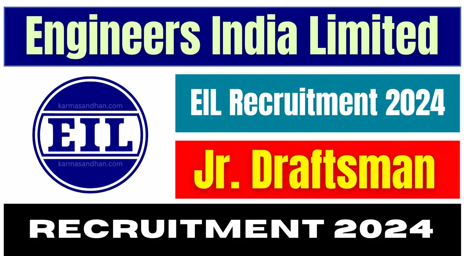 EIL Junior Draftsman 17 Posts Online Form - Punjab Job Alert